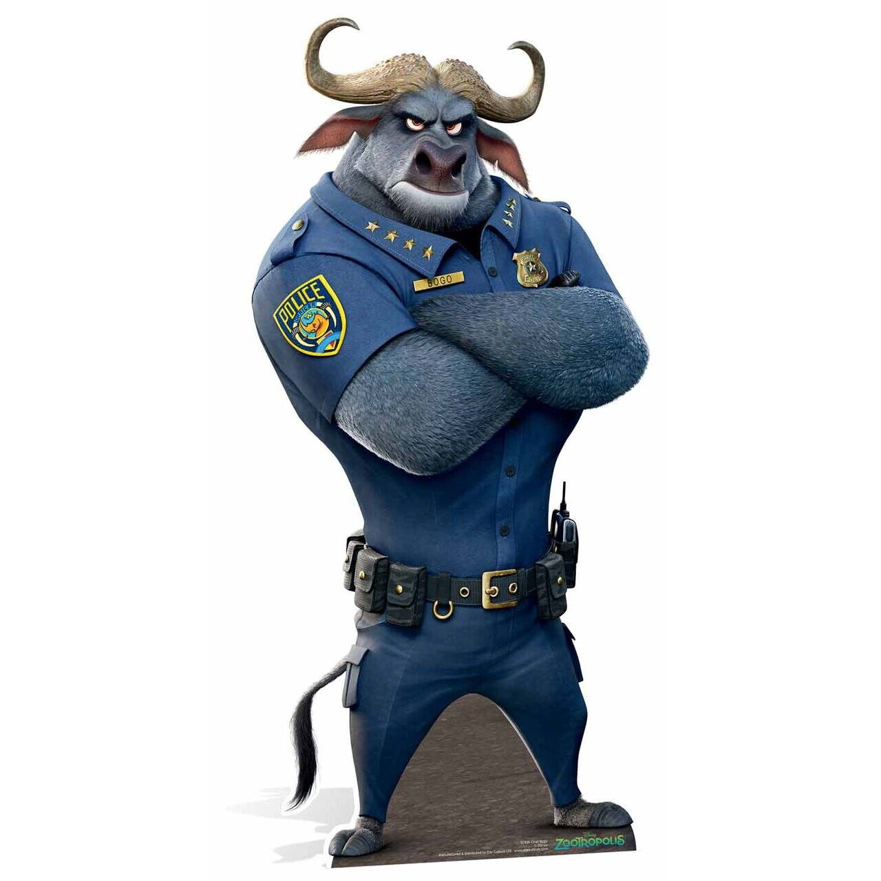 Chief Bogo Zootropolis Lifesize Cardboard Cutout / Standee / Standup on ...