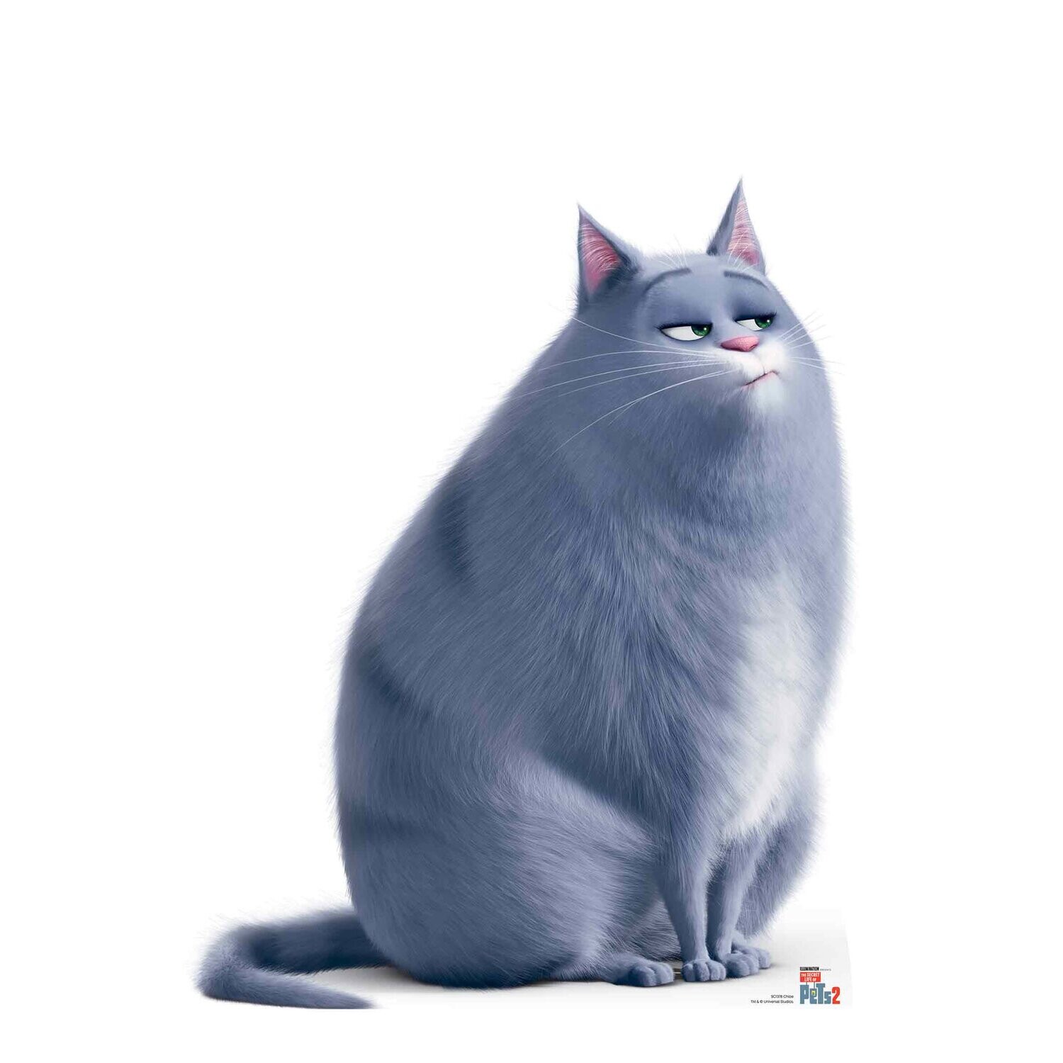 Chloe Tabby Cat from The Secret Life Of Pets 2 Cardboard Cutout ...