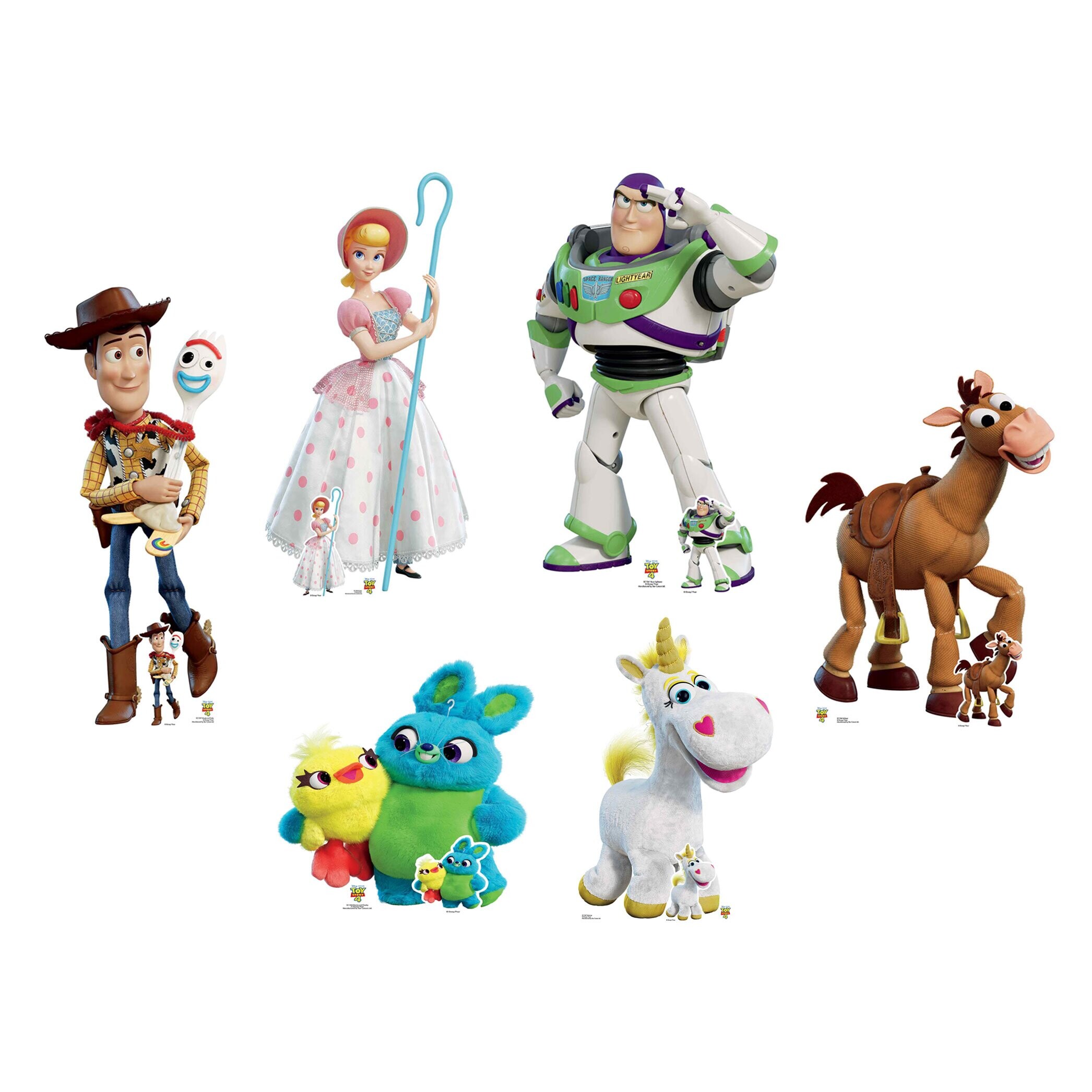 Toy Story 4 Official Disney Lifesize Cardboard Cutout / Standee ...