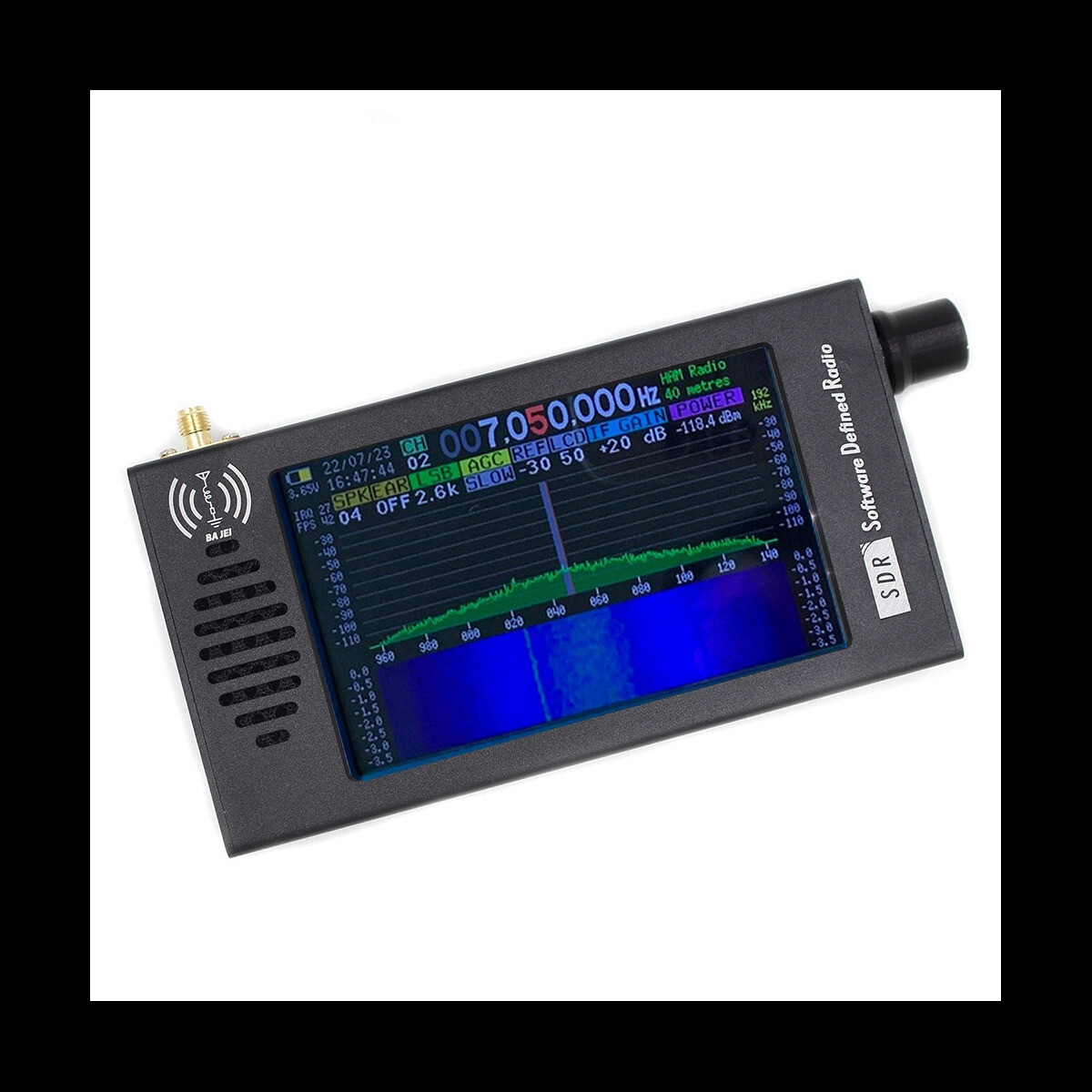 Portable SDR Digital Demodulation Radio FM/AM/MW/SW/AIR-Band DSP ...