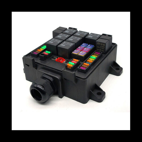 12V 40A Car Waterproof Safety Box Relay Safety Box Control Relay ...