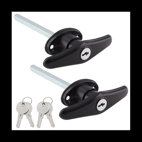 Truck Cap Locking T-Handles Campers Topper Lock, Campers Shell Locks ...