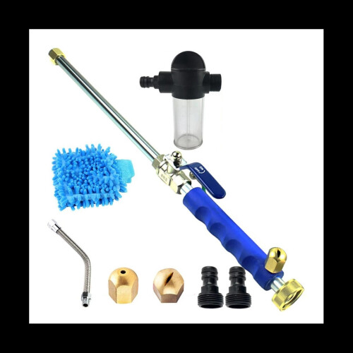 Water Jet High-Pressure Rinse Cleaning Water Hose Spray Nozzle Garden ...