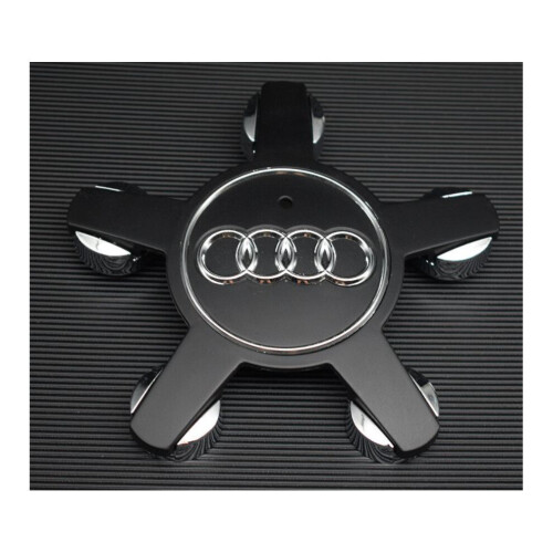 135mm Wheel Center Hub Caps For Audi A3 A4 A5 A6 4F0601165 Matte Black ...