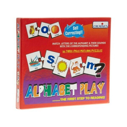Creative's Alphabet Play Puzzle Different Ways To Play And Learn Puzzle ...