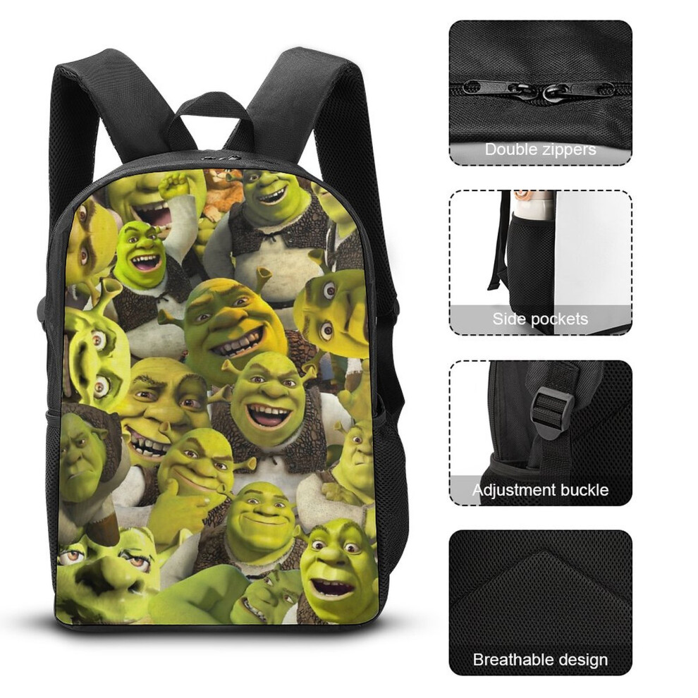 Backpacks Shrek Collage 17inch School Bag on OnBuy