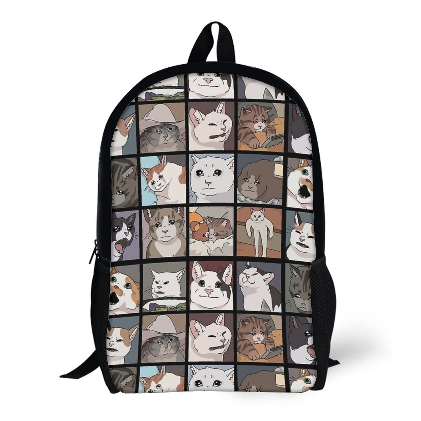 Backpacks Meme Cats 2.0 17inch School Bag on OnBuy