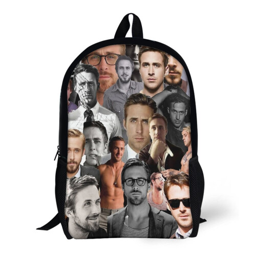 Backpacks Ryan Gosling Collage 17inch School Bag on OnBuy