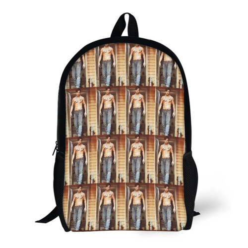 Backpacks Shirtless Sebastian Stan 17inch School Bag on OnBuy