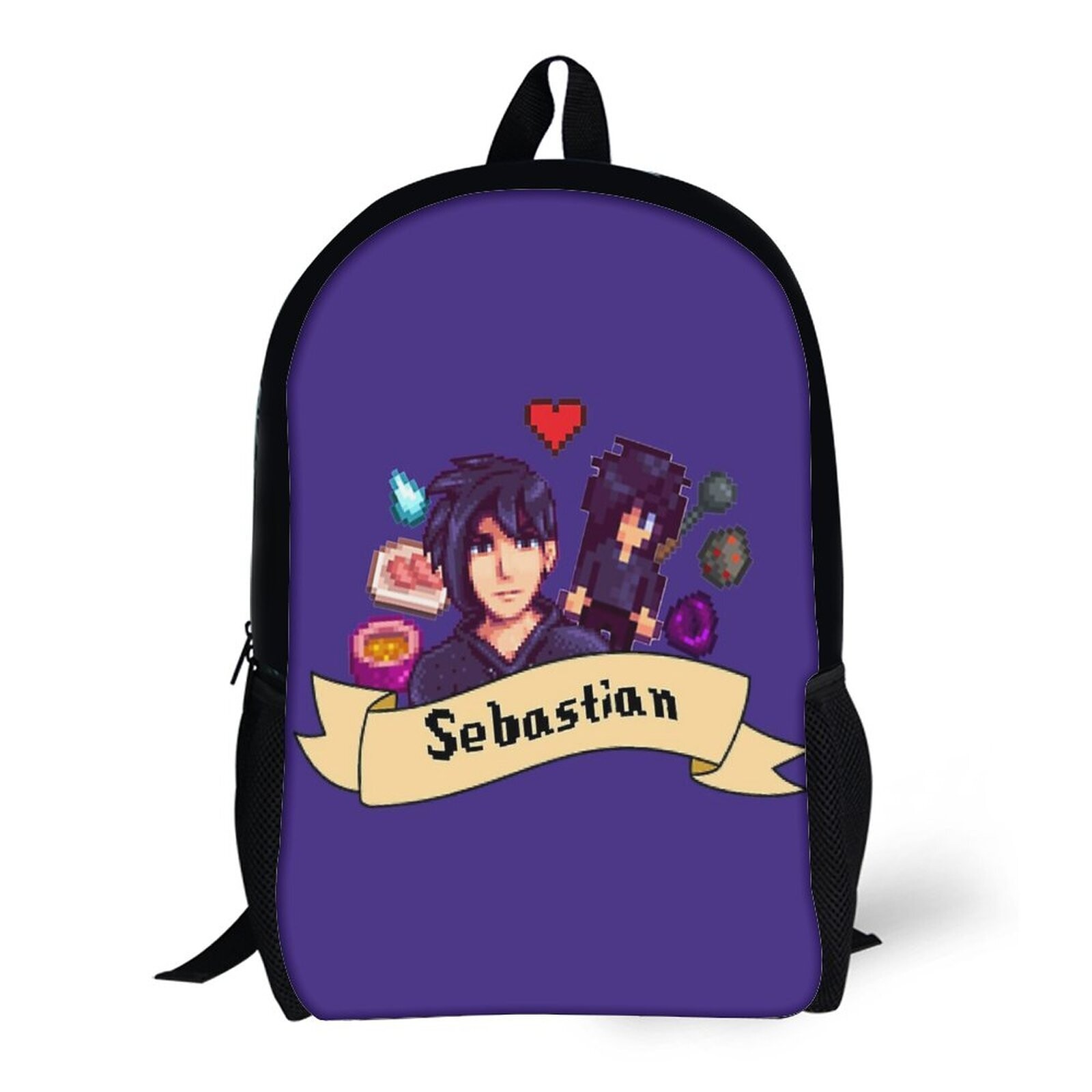 Backpacks Stardew Valley- Sebastian 17inch School Bag on OnBuy