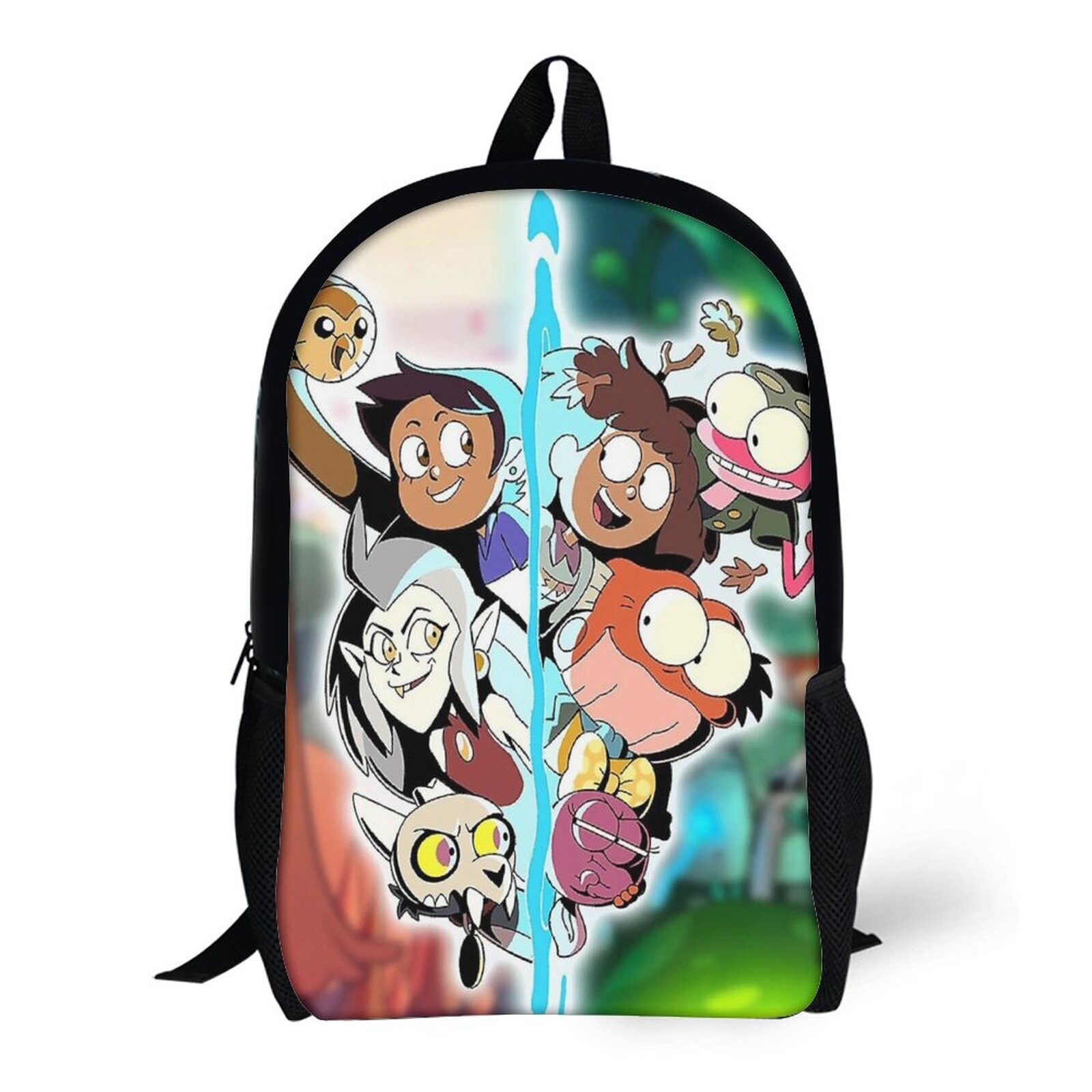 Backpacks The Owl House X Amphibia Crossover Panel 17inch School Bag on ...