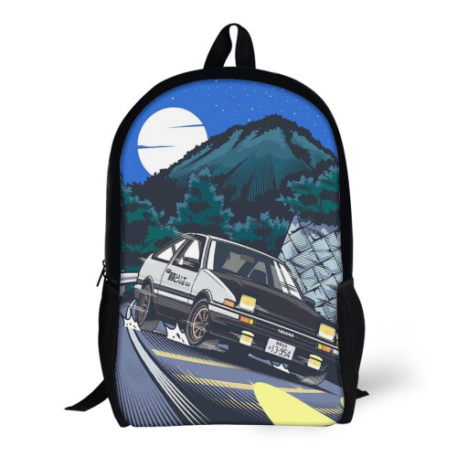 Backpacks Initial D Takumi Fujiwara Hachiroku Downhill Attack! AE86 ...