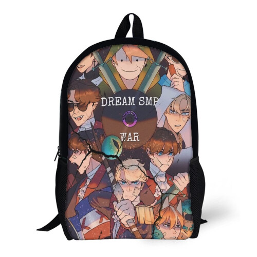 Backpacks Dream Smp All Characters 17inch School Bag on OnBuy