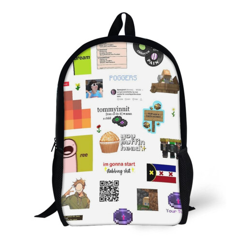 Backpacks Dream Smp Memes 17inch School Bag on OnBuy