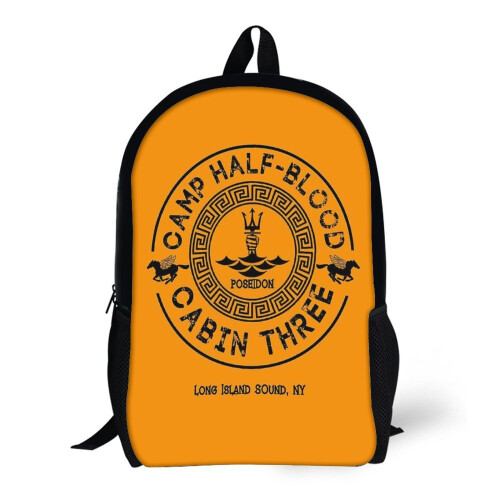 Backpacks Percy Jackson - Camp Half-Blood - Cabin Three - Poseidon ...