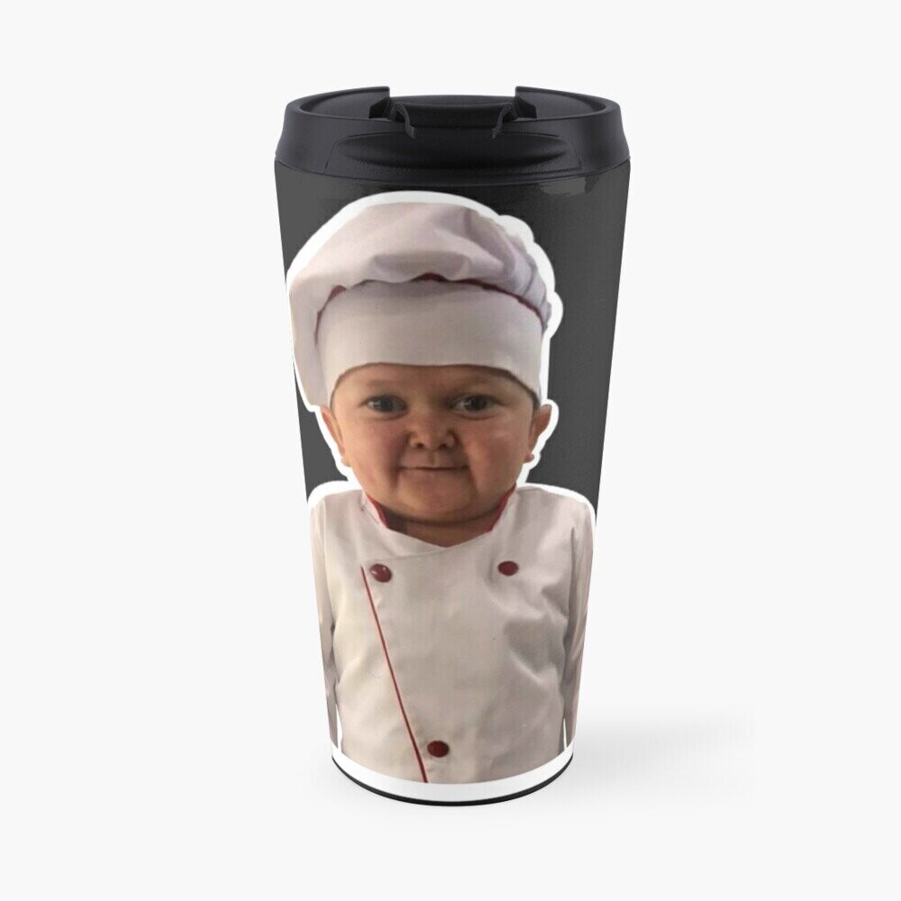 Coffee Mug Chef Hasbulla 16 oz Stainless Steel Vacuum Insulated Tumbler ...