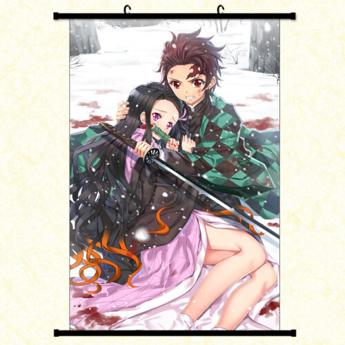 (10#Snow) Anime Slayer Demon Kimetsu No Yaiba Kamado Tanjirou Kamado ...
