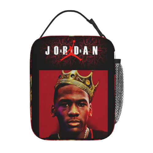 Michael Jordan 23 Lunch Bag – Insulated Cooler Tote for School & Travel ...