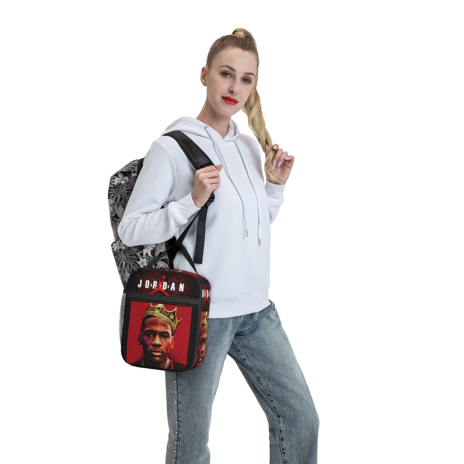 Michael Jordan 23 Lunch Bag – Insulated Cooler Tote for School & Travel ...