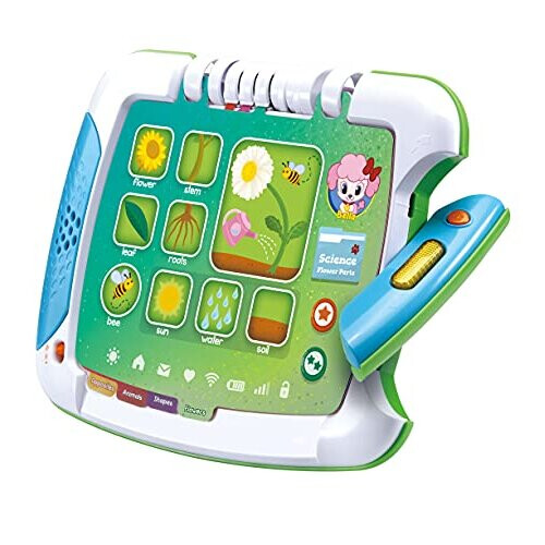 2-in-1 Touch & Learn Tablet, Kids Two-Sided Tablet, Electronic Toy with ...