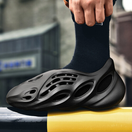 Mens Foam Slides Lightweight Quick drying Non Slip Slides Slippers ...