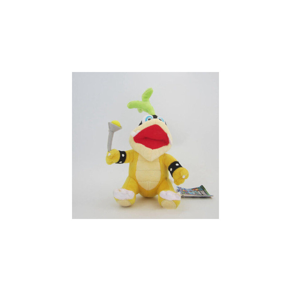 (Iggy) 7" Koopalings Super Mario Bros Koopa Plush Toy Stuffed Doll Kids ...