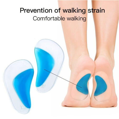 Arch Foot Flat Foot Orthotic Insoles To Correct The Inward Eight Foot ...