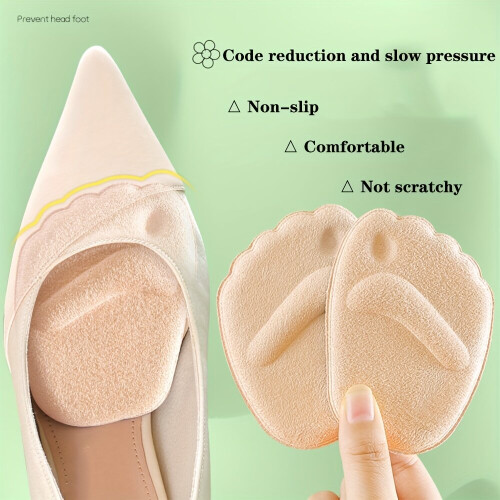 1pair Metatarsal Cuff Pad Anti Slip Strap Foot Ball Pad Front Foot Pad ...