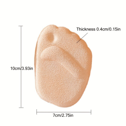 1pair Metatarsal Cuff Pad Anti Slip Strap Foot Ball Pad Front Foot Pad ...