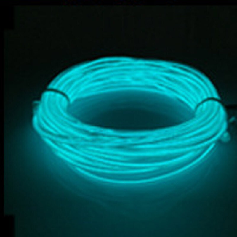 (Blue, For Kids) Costume El Wire Luminated Strips Adult Kids Stickman ...