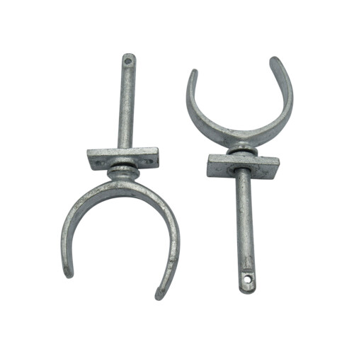 Galvanised Rowlocks Rowing Oar Mounts 3/8" X2 (Plates Boat Bracket) on ...