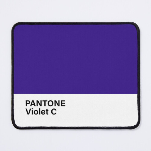 Mouse Pad PANTONE Violet C 11.8 x 9.8 inch Computer Mat Gaming Office ...