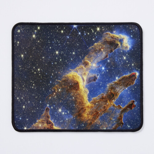 Mouse Pad JWST Pillars of Creation, 2022 (James Webb/JWST) space poster ...