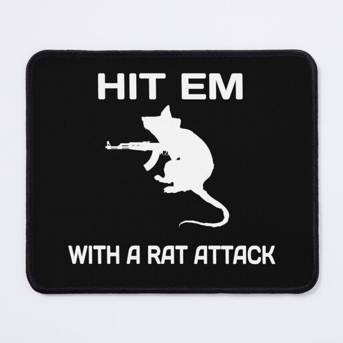 Mouse Pad Escape From Tarkov - HIT EM WITH A RAT ATTACK 11.8 x 9.8 inch ...