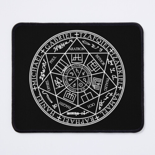 Mouse Pad Holy Seal of the 7 Archangels; Seven Archangels Symbol ...
