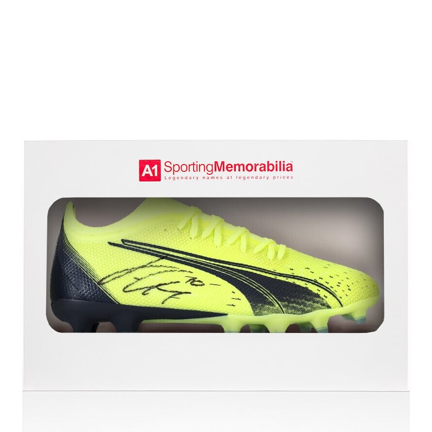 Jack Grealish Signed Football Boot - Puma - Gift Box on OnBuy