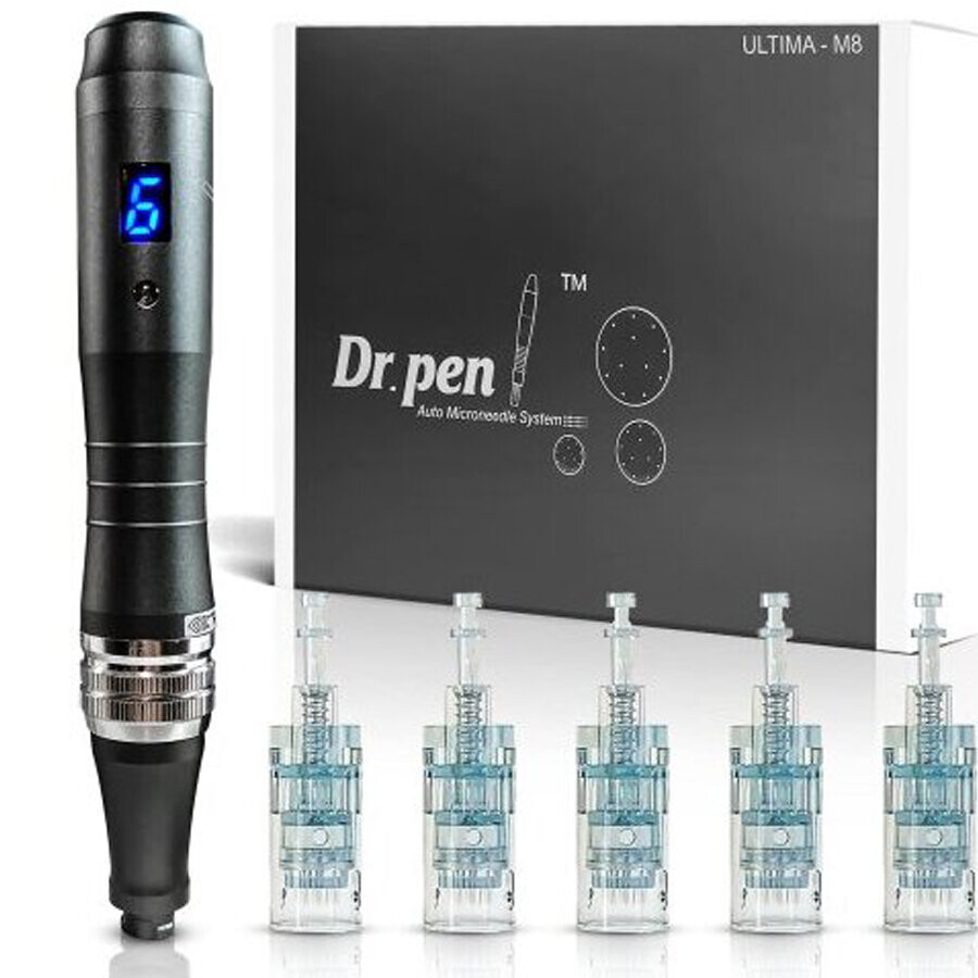 Dr. Pen Ultima M8 Microneedling Pen Wireless Electric Auto Derma Pen ...