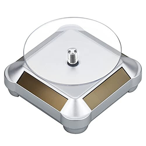 Solar Rotating Stand 360 Rotating Solar Display Stand, Solar Turntable ...