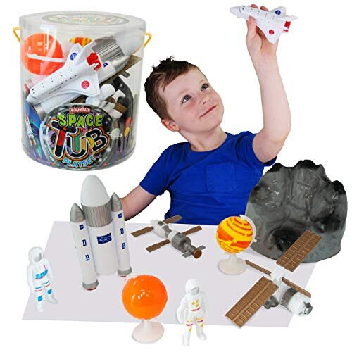 Tub Playset - Space from Deluxebase. Space Toy Set for Kids ...