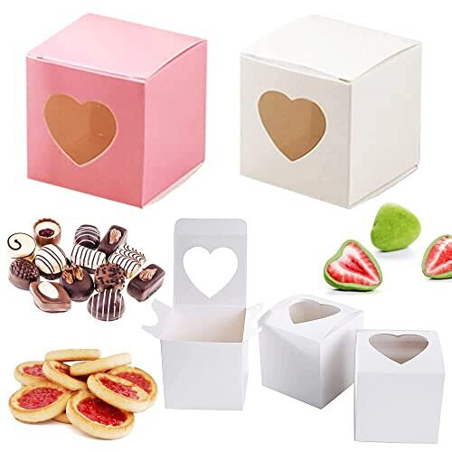 40 Pieces 5cm Candy Gift Boxes, Candy Packing Boxes, Paper Gift Candy ...