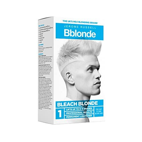 Bblonde Bleach Blonde Kit No.1 - Bleach Blonde Hair Dye for Light to ...