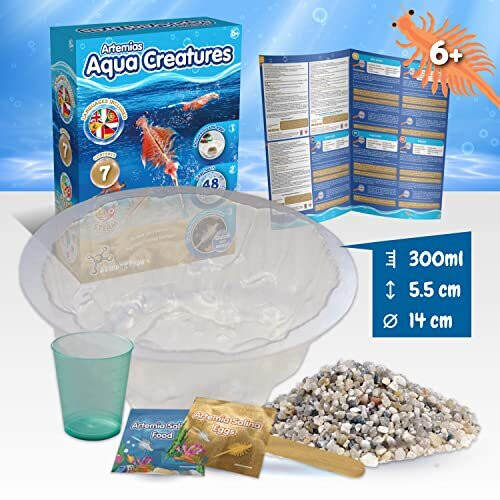 Artemias Aquatic Sea Creatures (Triops family) - Grow Your Own Water ...