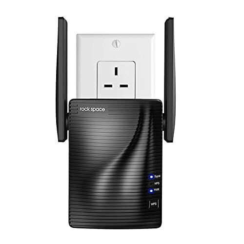 AC1200 WiFi Range Extender,1200Mbps Dual Band WiFi booster,2.4GHz& 5GHz Wifi Repeater,WiFi ...