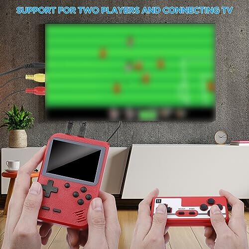 Handheld Game Console, Yumcute Portable Retro Game Console with 500 ...