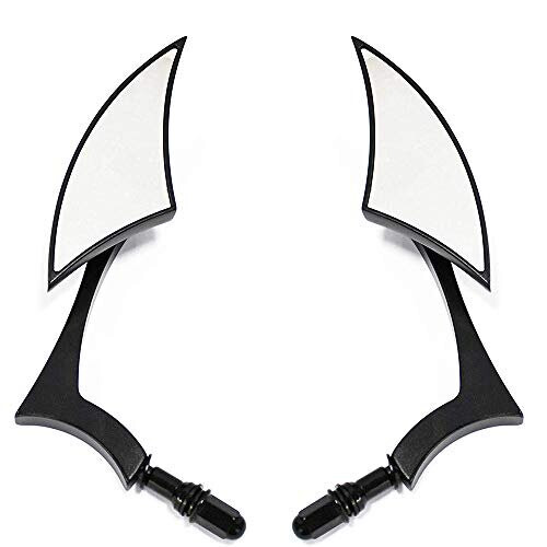Motorcycle Aluminum Blade Universal Rearview Side Mirrors Silverado End ...