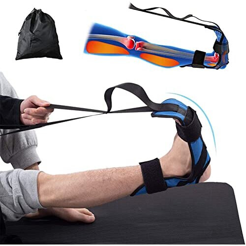 Foot and Calf Stretcher for Plantar Fasciitis, Achilles Tendonitis ...