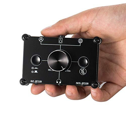 MC1024 2-Way Microphone Headset/Speaker MIC Audio Switch Hub Switcher 3 ...