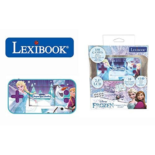 JL2367FZ Disney Frozen Elsa Compact Cyber Arcade Portable Console, 150 ...