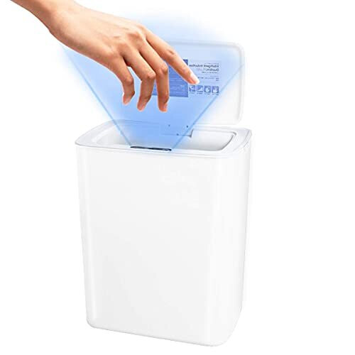 Automatic Touchless Bin | Infrared Motion Sensor Trash Can | 14L Small ...