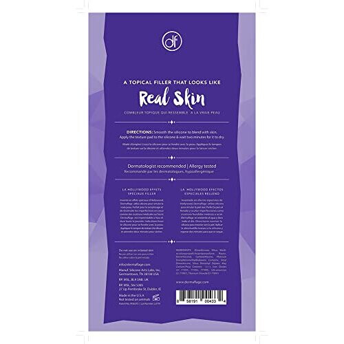 Scar Filler Kit - Medium - Deep Scar Cover and Waterproof Concealer for ...